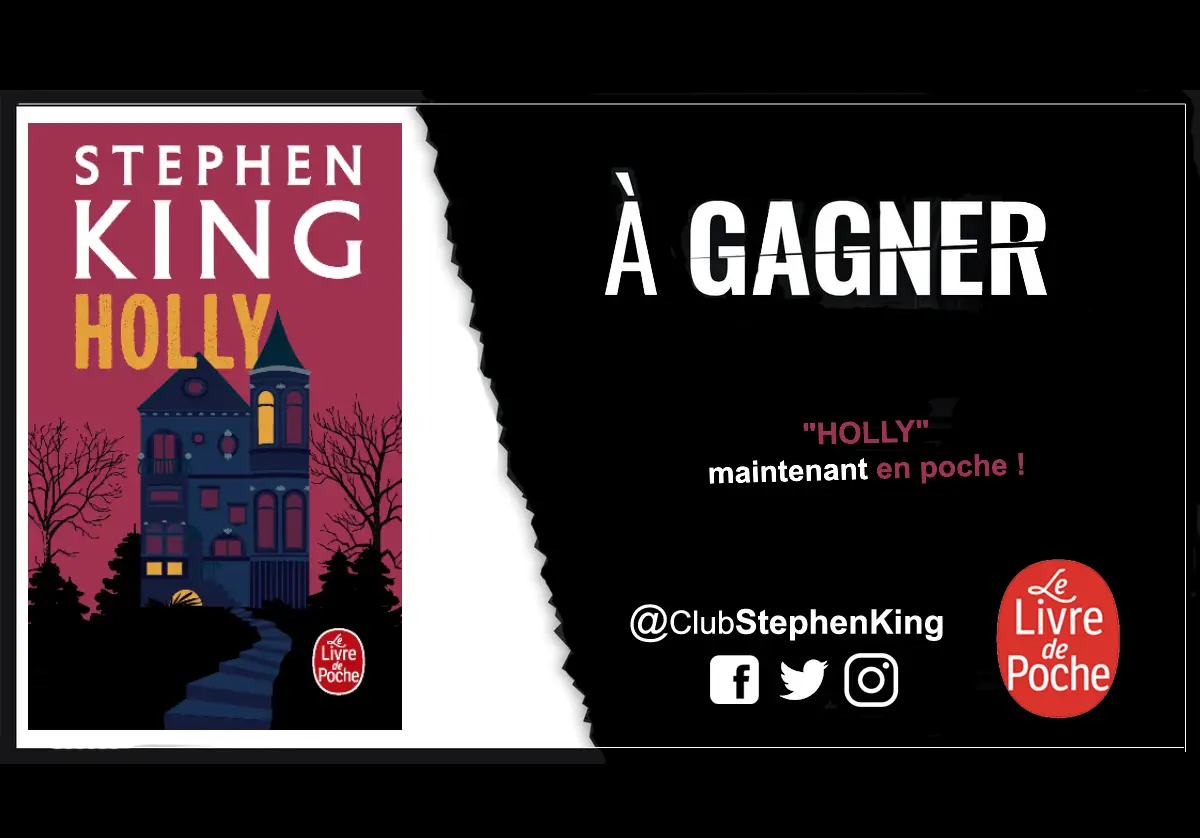 CONCOURS : des exemplaires du roman « Holly » de Stephen King, à gagner ...